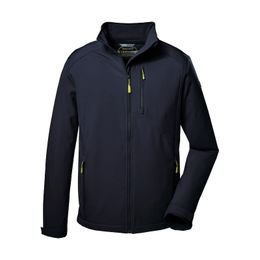Killtec Softshelljacke &raquo;KOS 263 MN SFTSHLL JCKT&laquo; Wasserabweisende, atmungsaktive Softshelljacke mit Reflektoren navy XL XL Herren Softshelljacke...