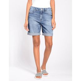 Gang Loose-fit-Jeans »Jeans Short 94TILDA SHORTS« denim blau 25 25 Loose Fit mit hoher Leibhöhe und verkürzter Beinlänge