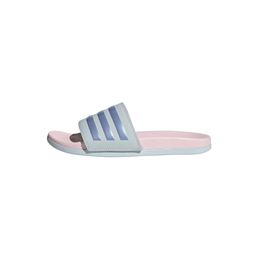 adidas Performance Badeschuh 'Adilette Comfort' Herren Gr&ouml;&szlig;e 6 opal / hellblau
