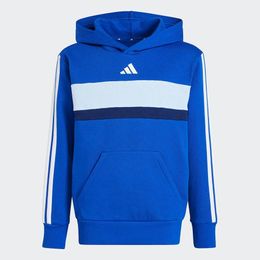 adidas Sportswear Sportsweatshirt Jungen Größe 128 blau / marine / aqua / weiß