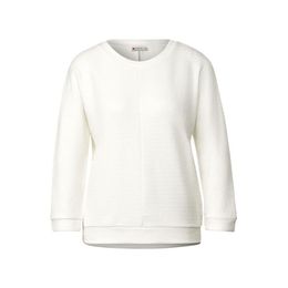 Street One Langarmshirt in off white | Gr.: 36