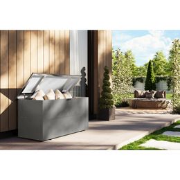 Karibu Garten-Aufbewahrungsbox 'Meissa 1' graualuminium 147,5 x 71 x 74,5 cm