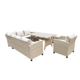 Bellavista - Home & Garden&reg; Polyrattangruppe "Prato" - bicolor