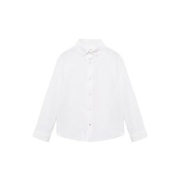 Mango Kids Button Up Shirt boy White size 12