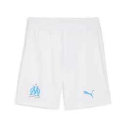 Puma Sportshorts 'Olympique de Marseille 25/26' Herren Gr&ouml;&szlig;e XS hellblau / wei&szlig;