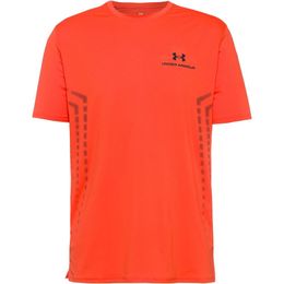 Under Armour Performance Shirt 'Vanish Energy' male Orange size XXL