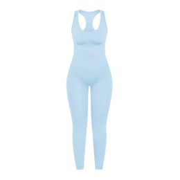 Smilodox Jumpsuit ' Seamless Elsie ' Damen Gr&ouml;&szlig;e XS hellblau