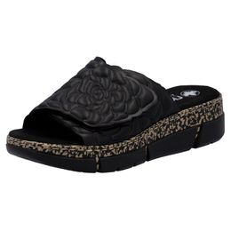 Rieker Pantolette Damen Größe 39 schwarz