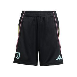 adidas Performance Sportshorts 'FC Juventus Turin' Jungen Gr&ouml;&szlig;e 176 hellblau / pfirsich / schwarz