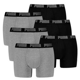 Puma Boxershorts Herren Gr&ouml;&szlig;e XL grau / schwarz