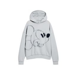 Desigual Sweatshirt 'Mickey Mouse' Herren Gr&ouml;&szlig;e L grau / schwarz