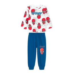 Cool Club Pyjama Jungen Gr&ouml;&szlig;e 104 blau / grau / rot / wei&szlig;