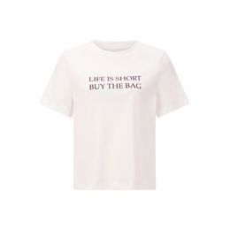 Rich & Royal Rich & Royal T-Shirt Damen Gr&ouml;&szlig;e XL merlot / offwhite