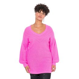 MIAMODA Pullover Damen Gr&ouml;&szlig;e 9XL/10XL neonlila