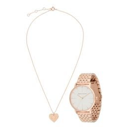 Armani Exchange Analog Watch female Gold size One Size