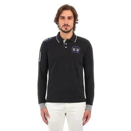 La Martina Shirt 'Wolfe' male Black size L