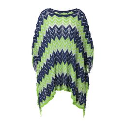 MIAMODA Pullover Damen Größe XXXL/5XL dunkelblau / grün