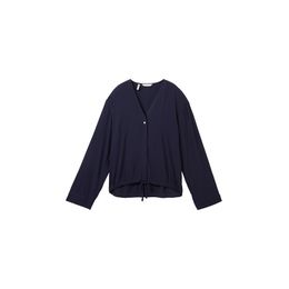 Tom Tailor Bluse Damen Gr&ouml;&szlig;e S navy