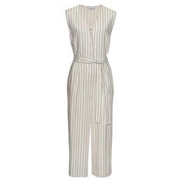 Lascana Jumpsuit Damen Gr&ouml;&szlig;e S creme / grau