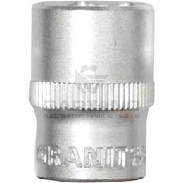 1/4" Stecknuss, 13 mm GRANIT BLACK EDITION