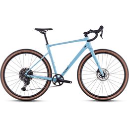 Cube Nuroad Pro | Gr. XL | Aluminium Gravelbike Blau