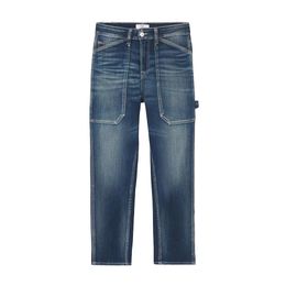 Le Temps Des Cerises Bundfaltenjeans Damen Gr&ouml;&szlig;e 23 blau