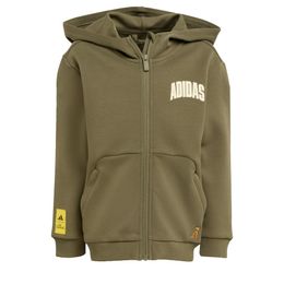 adidas Sportswear Athletic Zip-Up Hoodie 'The Simpsons' boy Green size 116