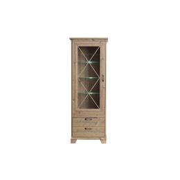 FORTE Vitrine mit Beleuchtung NEPAL
