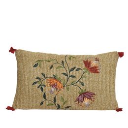 Kaemingk Dekokissen Blumen 30x50cm MARRAKESCH