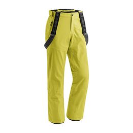 Maier Sports Skihose »Anton Light 2.0« Herren Schneehose mit Hosenträgern, wind/wasserdicht, Regular Fit gelbgrün 24 - Kurzgrößen Kurzgrößen 24...