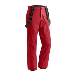 Maier Sports Skihose »Anton Light 2.0« Herren Schneehose mit Hosenträgern, wind/wasserdicht, Regular Fit rot 23 - Kurzgrößen Kurzgrößen 23 Hose mit...