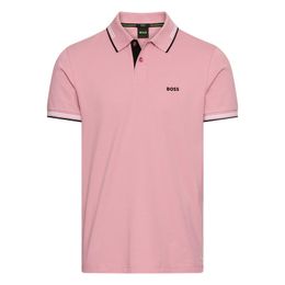 BOSS Green Poloshirt »Paul« mit Polokragen Open Pink696 3XL 3XL Poloshirt von BOSS Green Menswear