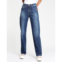 Gang Mom-Jeans &raquo;Jeans Momfit 94GLORIA STRAIGHT&laquo; denim dunkelblau 24 - Normalgr&ouml;&szlig;en Normalgr&ouml;&szlig;en 24 Straight Leg Jeans mit hoher Leibh&ouml;he und...