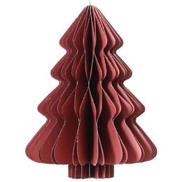 Kaemingk Baum Papier 90 cm rot