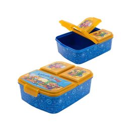 b store Stor Brotdose | 3 getrennte Fächer | Super Things | Lunch to Go Vesper Dose | Gr.: onesize