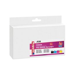 Edding Druckerpatronen kompatibel mit Canon PGI-2500XLBk/C/M/Y Multipack | Gr.: onesize