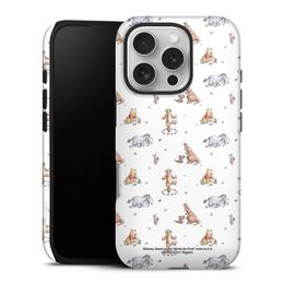 DeinDesign iPhone 16 Pro Handy Panzer Handyh&uuml;lle robuste Outdoor H&uuml;lle Schutzh&uuml;lle matt Disney Winnie The Pooh Official Licensed Product Tough Case