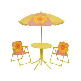 MARELIDA 4-teilige Kindersitzgruppe Blume YOKO in gelb | Gr.: onesize