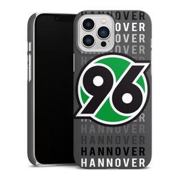 DeinDesign iPhone 13 Pro Max Handy Premium Case Smartphone Handyh&uuml;lle Schutzh&uuml;lle matt H96 Hannover 96 Official Licensed Product Premium Case