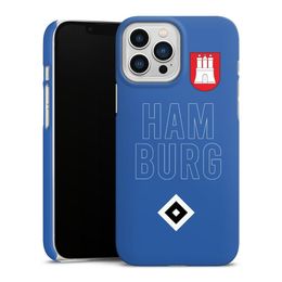 DeinDesign iPhone 13 Pro Max Handy Premium Case Smartphone Handyh&uuml;lle Schutzh&uuml;lle matt Official Licensed Product Hamburg Hamburger Sv Premium Case