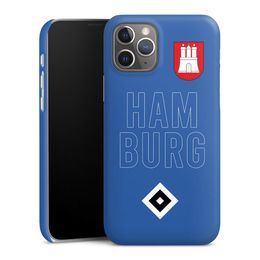 DeinDesign iPhone 12 Pro Handy Premium Case Smartphone Handyh&uuml;lle Schutzh&uuml;lle matt Official Licensed Product Hamburg Hamburger Sv Premium Case