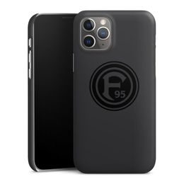 DeinDesign iPhone 12 Pro Handy Premium Case Smartphone Handyh&uuml;lle Schutzh&uuml;lle matt F95 Fortuna D&uuml;sseldorf Logo Premium Case