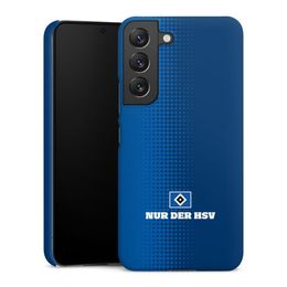 DeinDesign Galaxy S22 Handy Premium Case Smartphone Handyh&uuml;lle Schutzh&uuml;lle matt Hsv Logo Official Licensed Product Premium Case