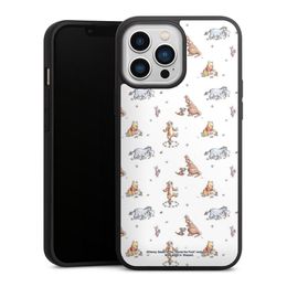 DeinDesign iPhone 13 Pro Max Handy Premium Silikon H&uuml;lle Handyh&uuml;lle schwarz Case Disney Winnie The Pooh Official Licensed Product Silikon Premium Case