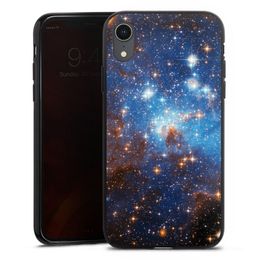 DeinDesign iPhone Xr Handy Silikon H&uuml;lle Case schwarz Handyh&uuml;lle Weltall Star Galaxy