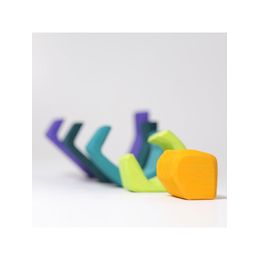 Grimm's Grimm's große Erde 5-tlg. Holzspielzeug-Set ab 1 Jahr in lila | Gr.: onesize