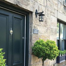 Elstead Lighting Hereford Wandleuchte, E27, BL21-BLACK-E27,