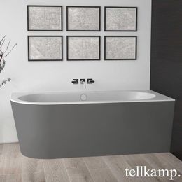Tellkamp Pio Eck-Badewanne mit Verkleidung, 0100-055-S0-L-AUF/WMWMCM,