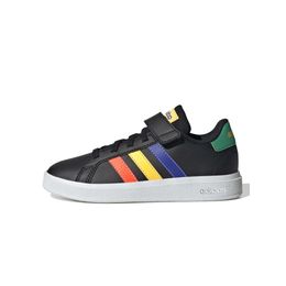 adidas originals Sneaker 'Grand Court 2.0' Jungen Größe 28.5 indigo / gelb / grün / schwarz