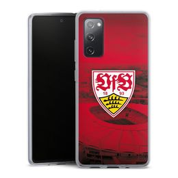 DeinDesign Galaxy S20 FE 5G Handy Silikon H&uuml;lle Case transparent Handyh&uuml;lle Vfb Stuttgart Official Licensed Product Stadium Silikon Case